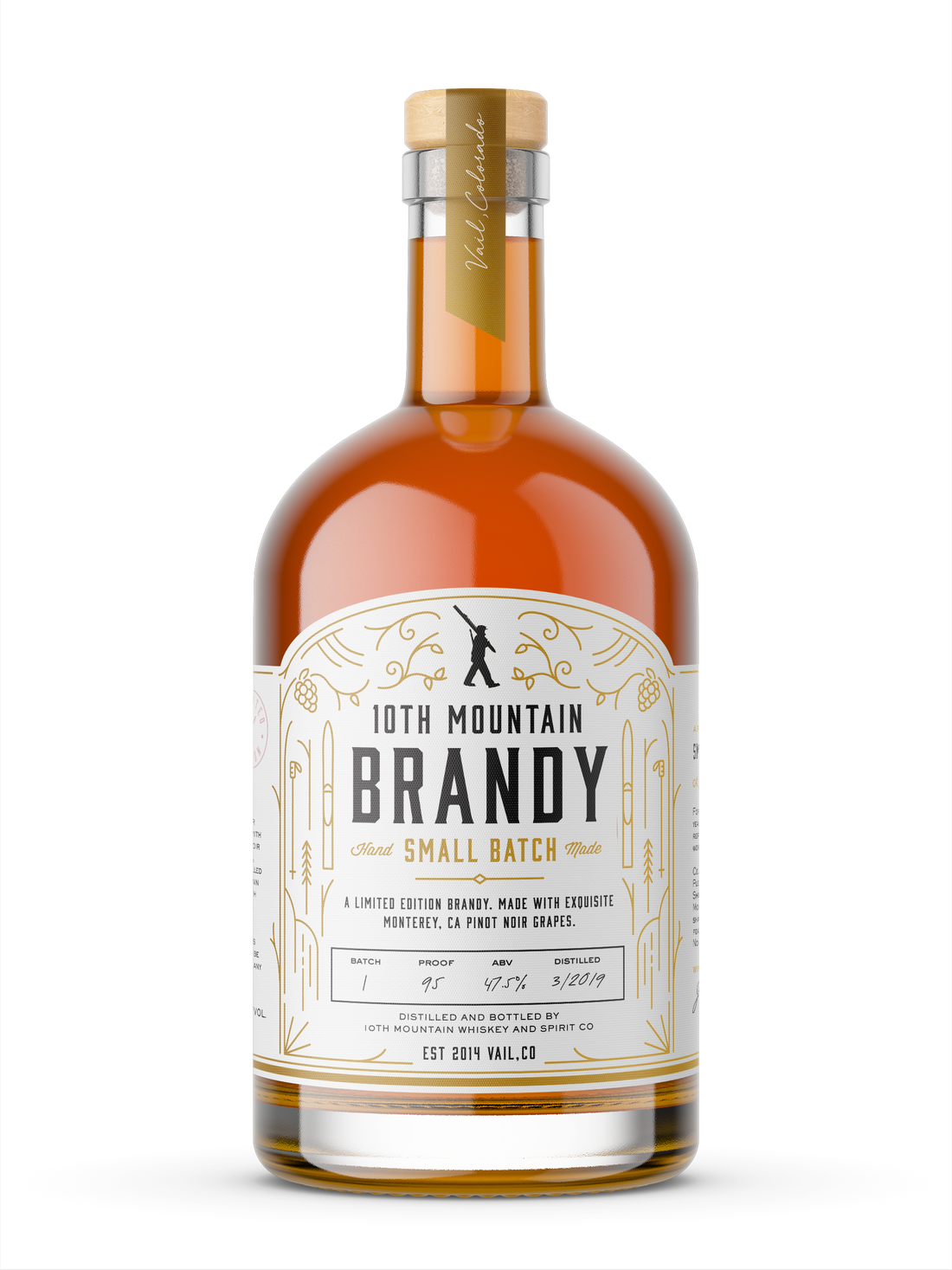 Brandy 375ml – 10th Mountain Whiskey